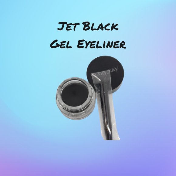 Mary Kay | Makeup | Jet Black Gel Eyeliner By Mary Kay Brush Applicator ...